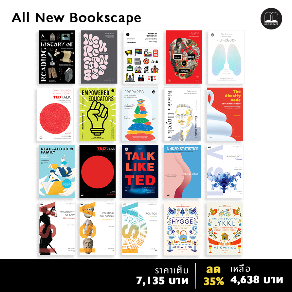 BOOKSCAPE ONLINE BOOK FAIR รวมโปรโมชั่นงานสัปดาห์หนังสือออนไลน์ 2564 ...