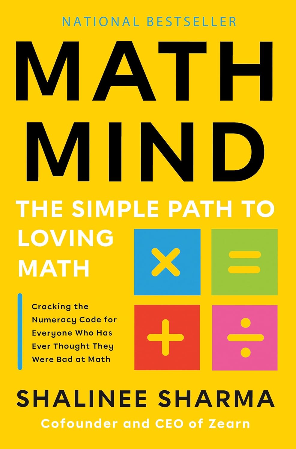 Math Mind: The Simple Path to Loving Math - BOOKSCAPE
